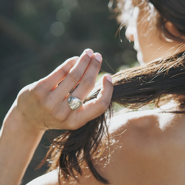 Silver Cocoon Ring - KESTREL