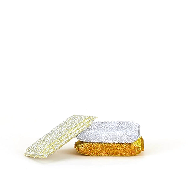 Lurex Metallic Sponge Trio - Silver + Gold - KESTREL