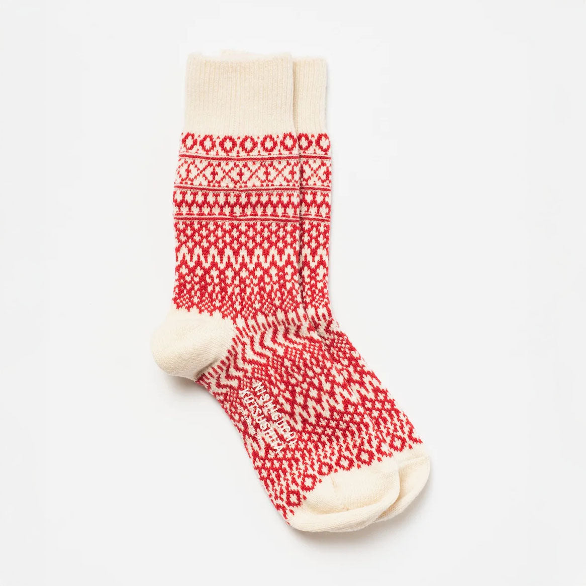 Wool Jacquard Socks - KESTREL