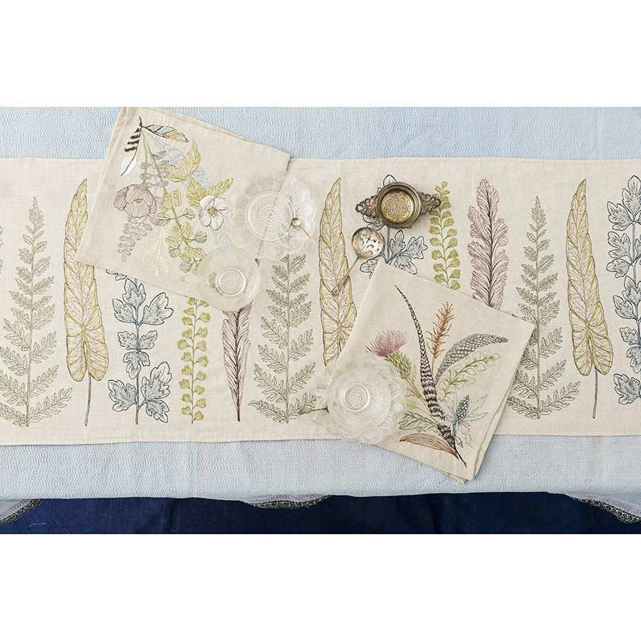 Ferns Table Runner - KESTREL