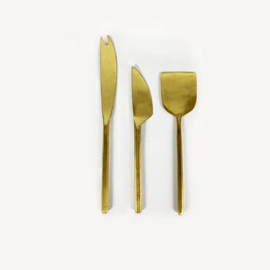 Brass Cheese Knives - KESTREL